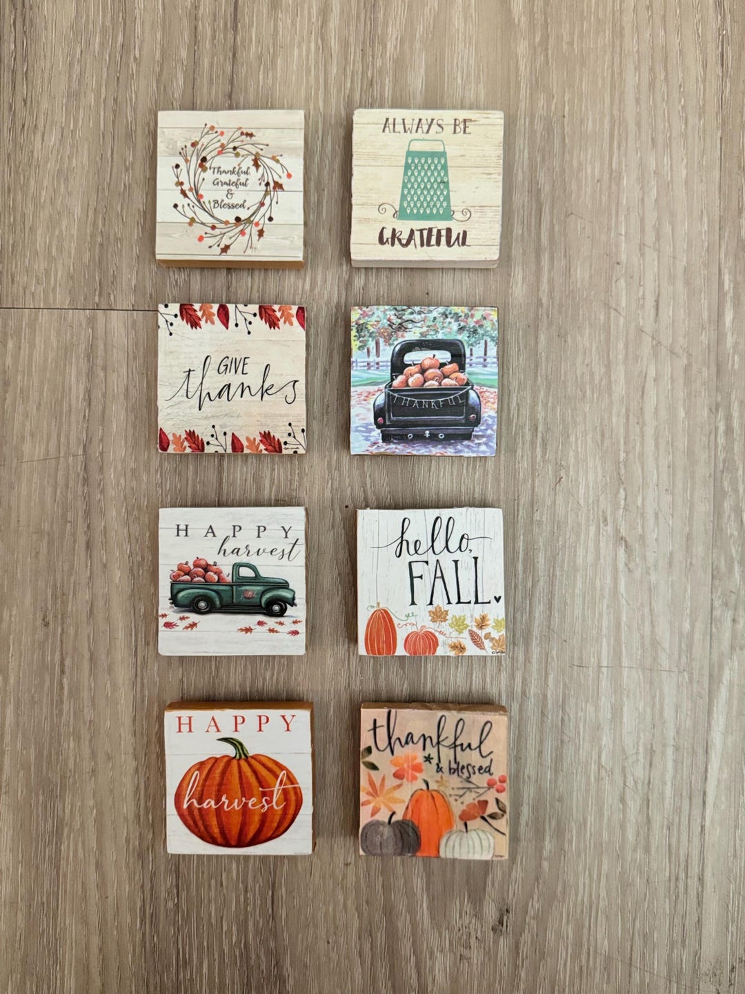 Fall/thanksgiving Magnets - Etsy