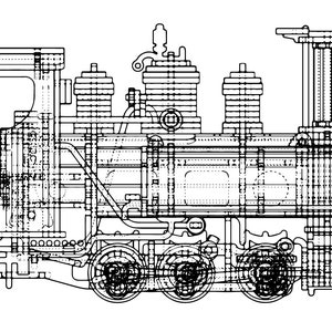 2-6-2t Trench Locomotive - Etsy