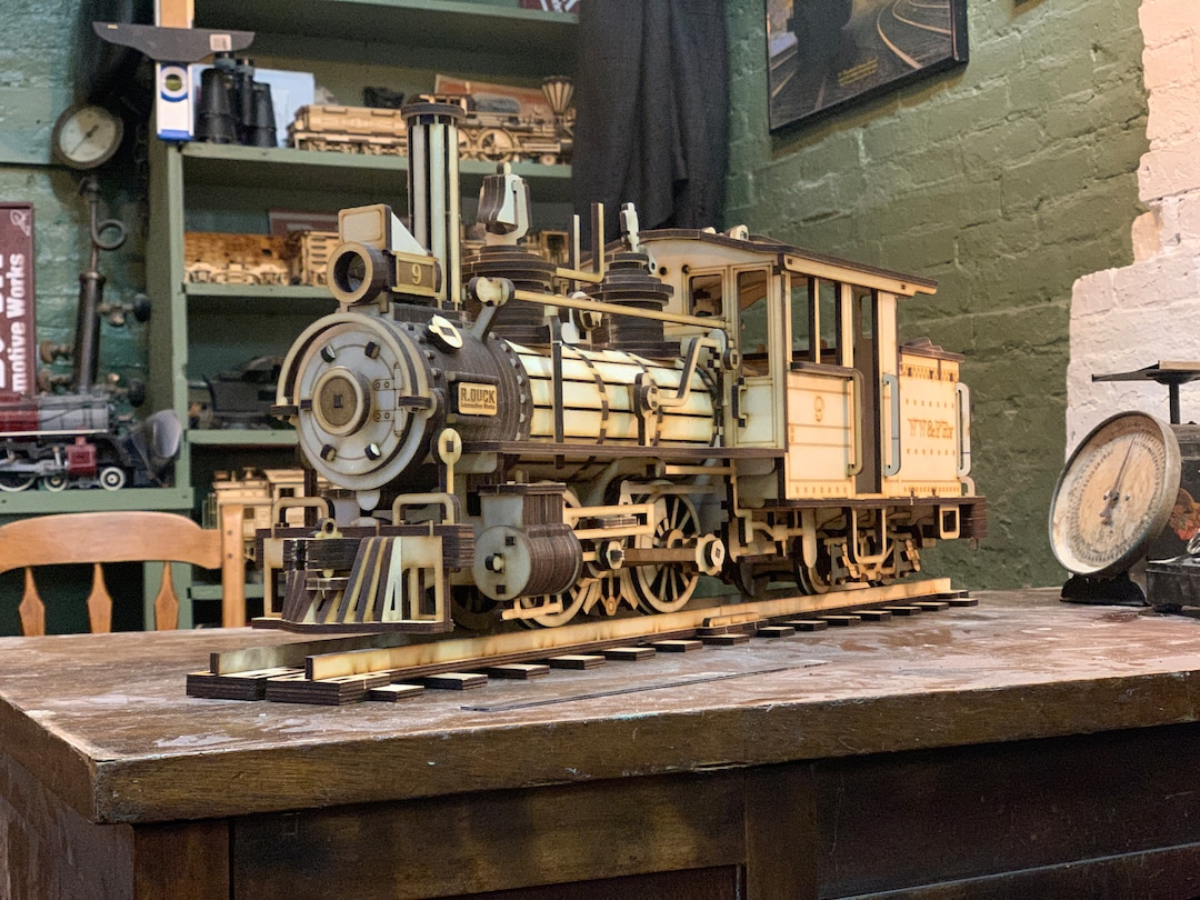 SUPER-SCALE : Portland Maine 0-4-4t Locomotive - Etsy