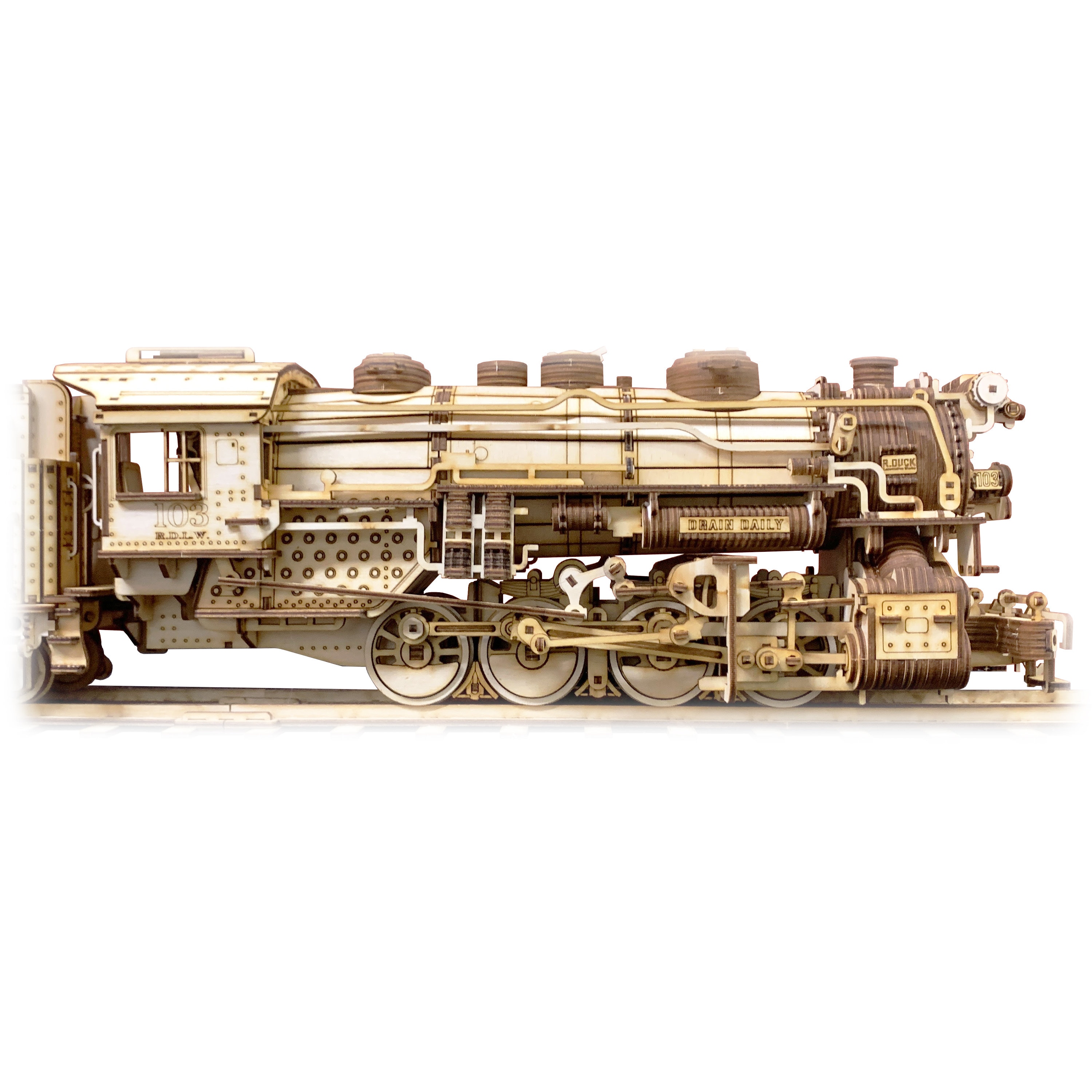 0-8-0 Heavy Yard Locomotive Kit - Etsy