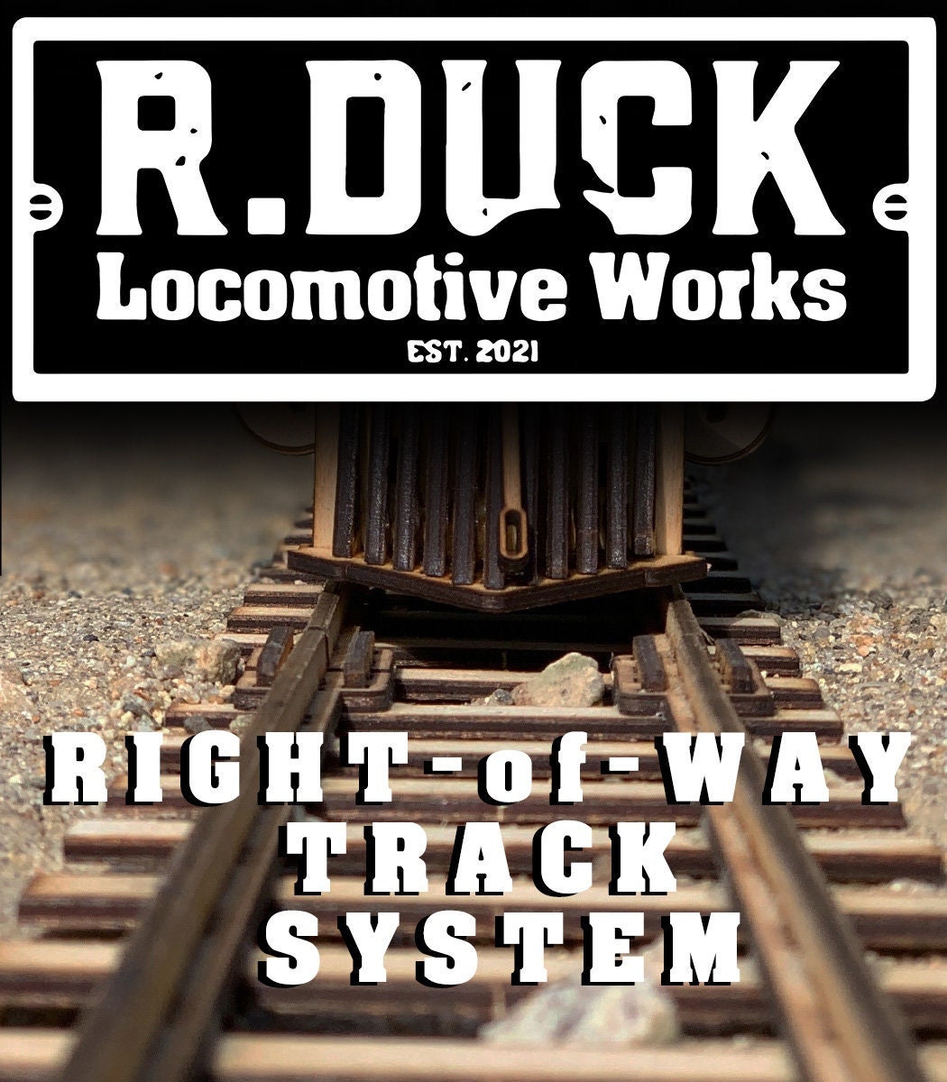 R.duck "right-of-way" - Modular Display Track - Etsy