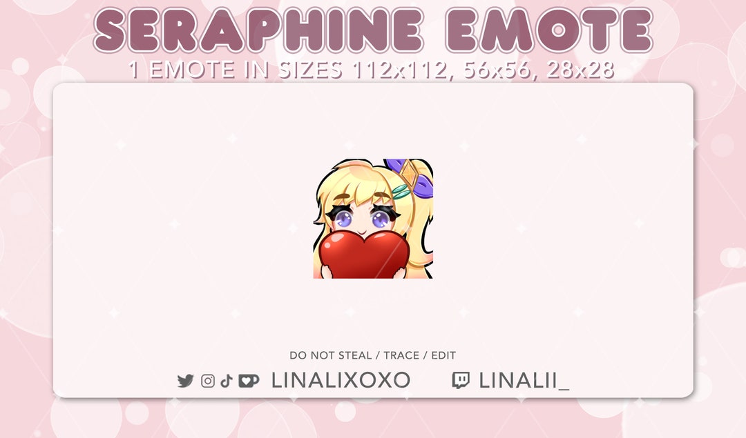 Love Heart Lol League of Legends Wild Rift Star Guardian Seraphine ...