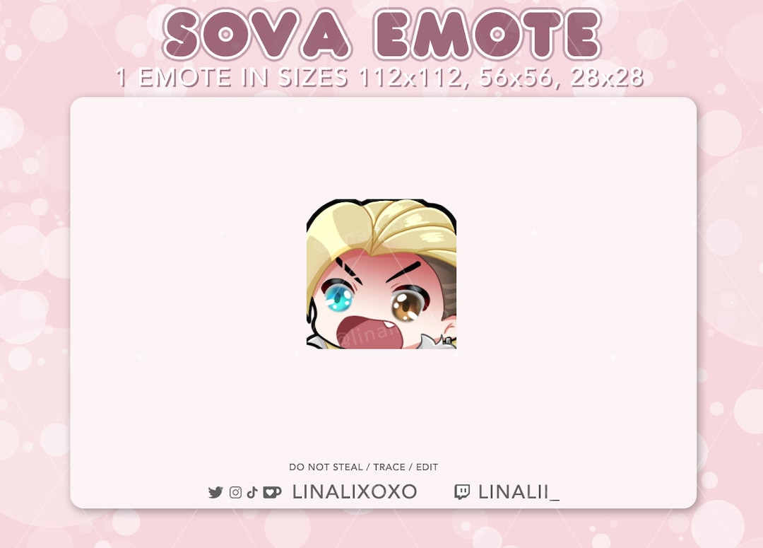 Angry Rage Mad Valorant Sova Emote | Cute Chibi Twitch Streamer Discord ...