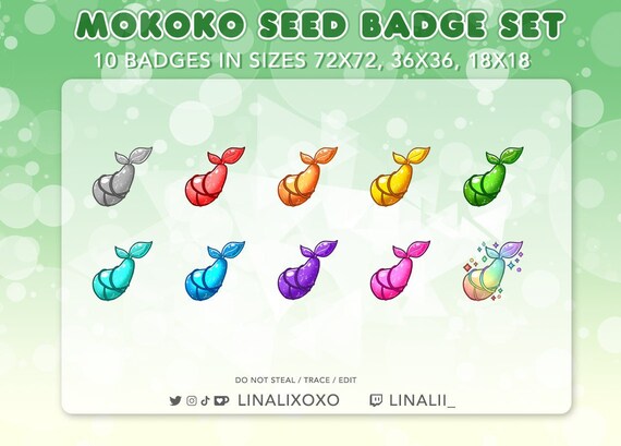 Lost Ark Mokoko Seeds Sub/bit/cheer Badges Twitch/discord - Etsy