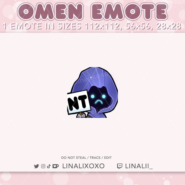 Omen Valorant Chibi - Etsy