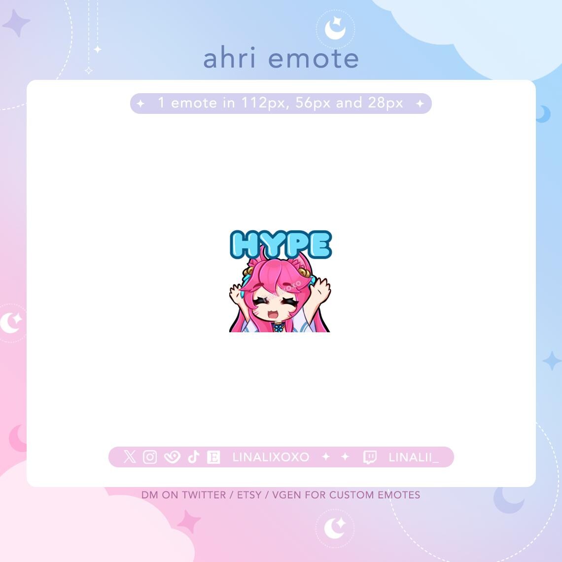Hype Celebrate Happy Hyper Lol League of Legends Spirit Blossom Ahri ...