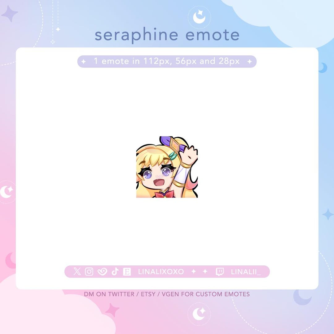 Hi Wave Hello Lol League of Legends Wild Rift Star Guardian Seraphine ...