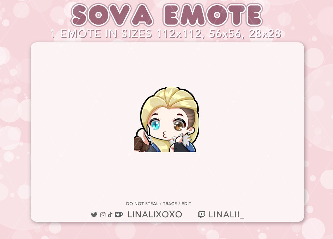 Good Job Thumbs up Valorant Sova Emote | Cute Chibi Twitch Streamer ...