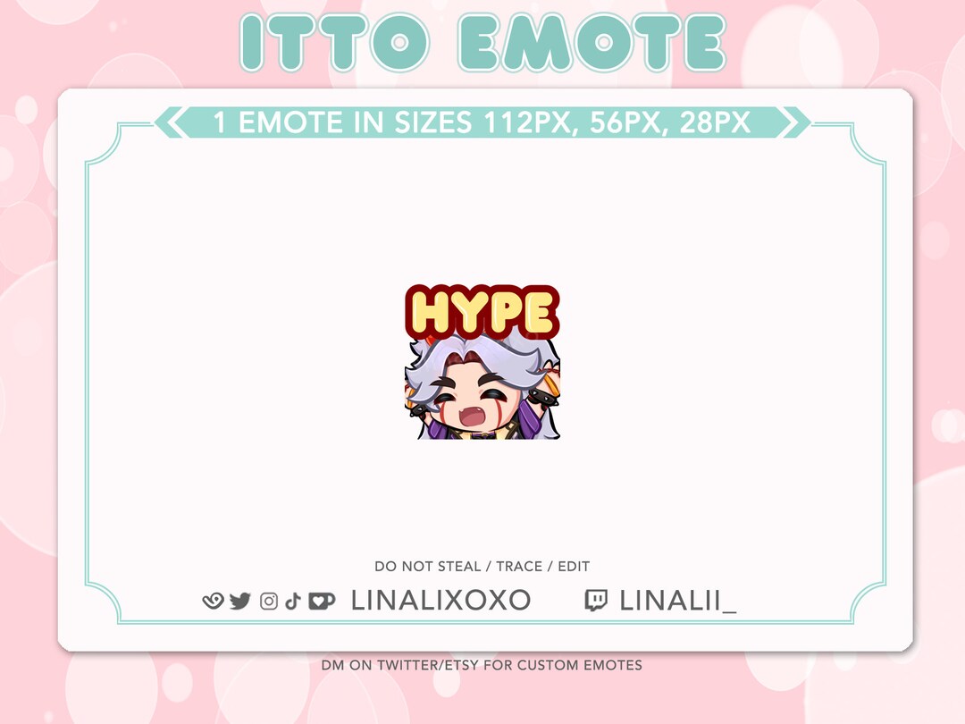 Hype Hypers Celebrate Yay Greeting Genshin Impact Arataki Itto Emote ...