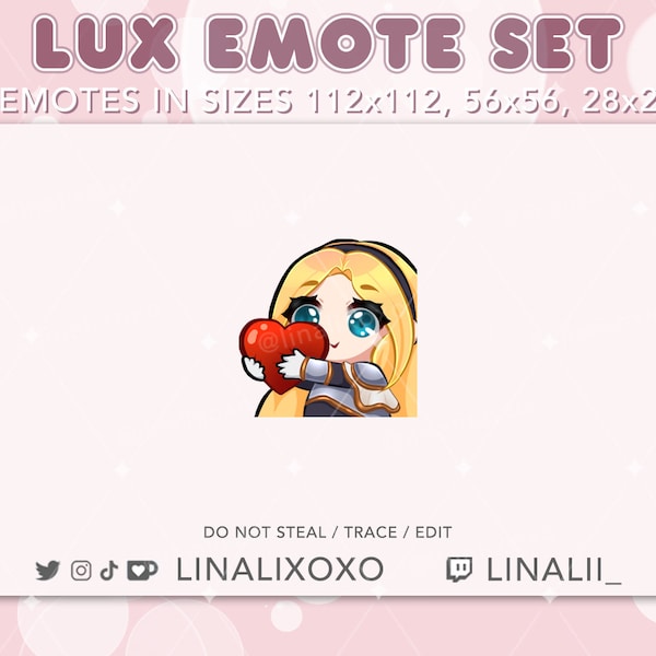 League of legends lux emotes - Etsy.de