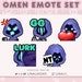 Valorant Omen Emote Set Pack Cute Chibi Twitch Streamer - Etsy