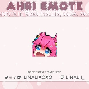 Drool Stare Hungry Valorant Jett Emote Cute Chibi Twitch Streamer ...