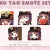 Valorant Neon Emote Set Pack Cute Chibi Twitch Streamer Discord Emotes ...