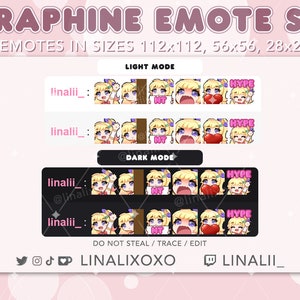 Lol League of Legends Wild Rift Star Guardian Seraphine Emote Set Pack ...