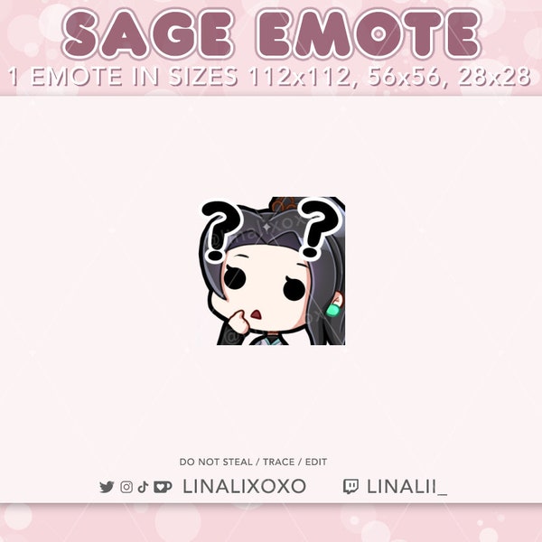 Clueless Emote - Etsy