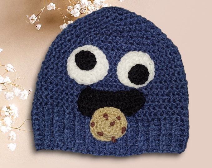 Cookie Monster Hat - Etsy