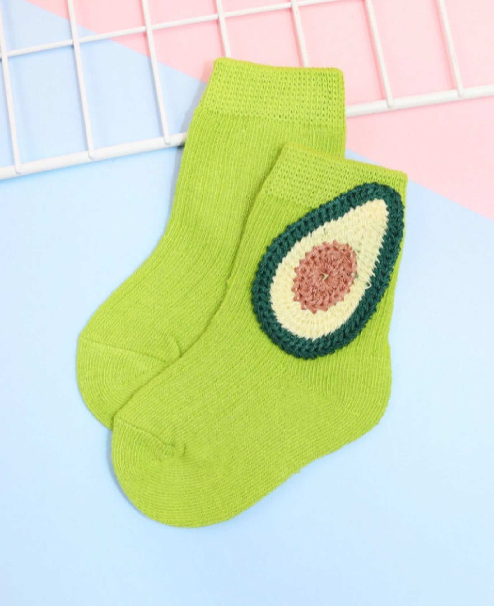 Kids' Veggie - Fruit Design Socks , Cute Socks, Kids' Socks, Boys ...