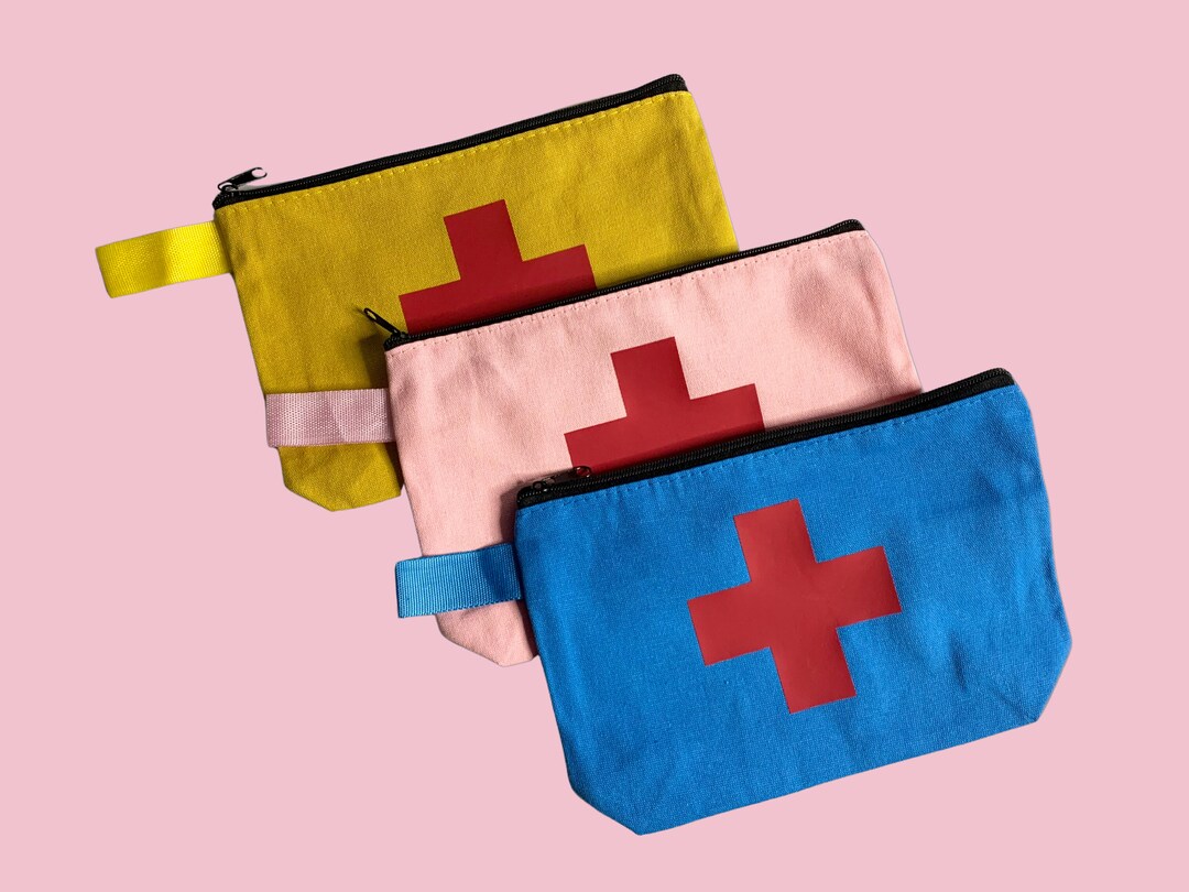 First Aid Bag Colourful First Aid Kit Zippered First Aid Pouch Epipen ...