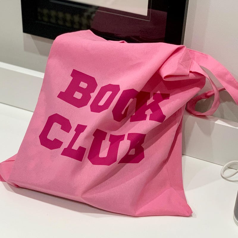 Book Club Tote Bags - Etsy