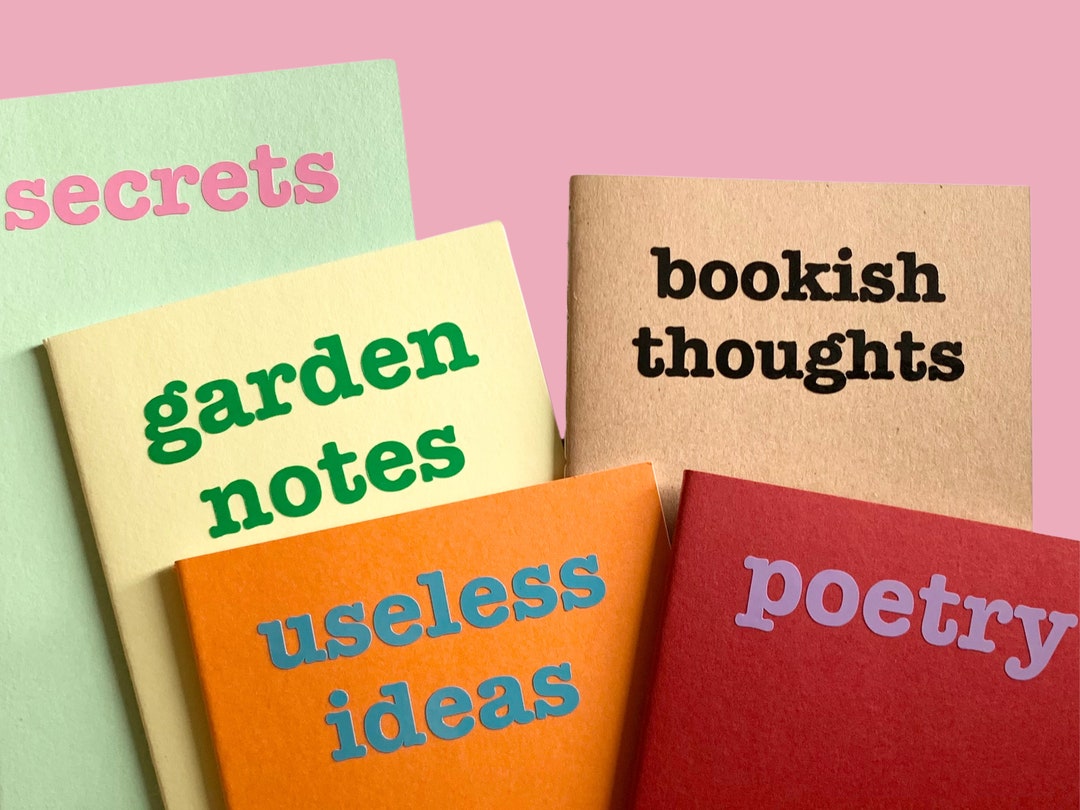 Personalized Notebook Pocket Size Custom Notebook Mini Colourful ...