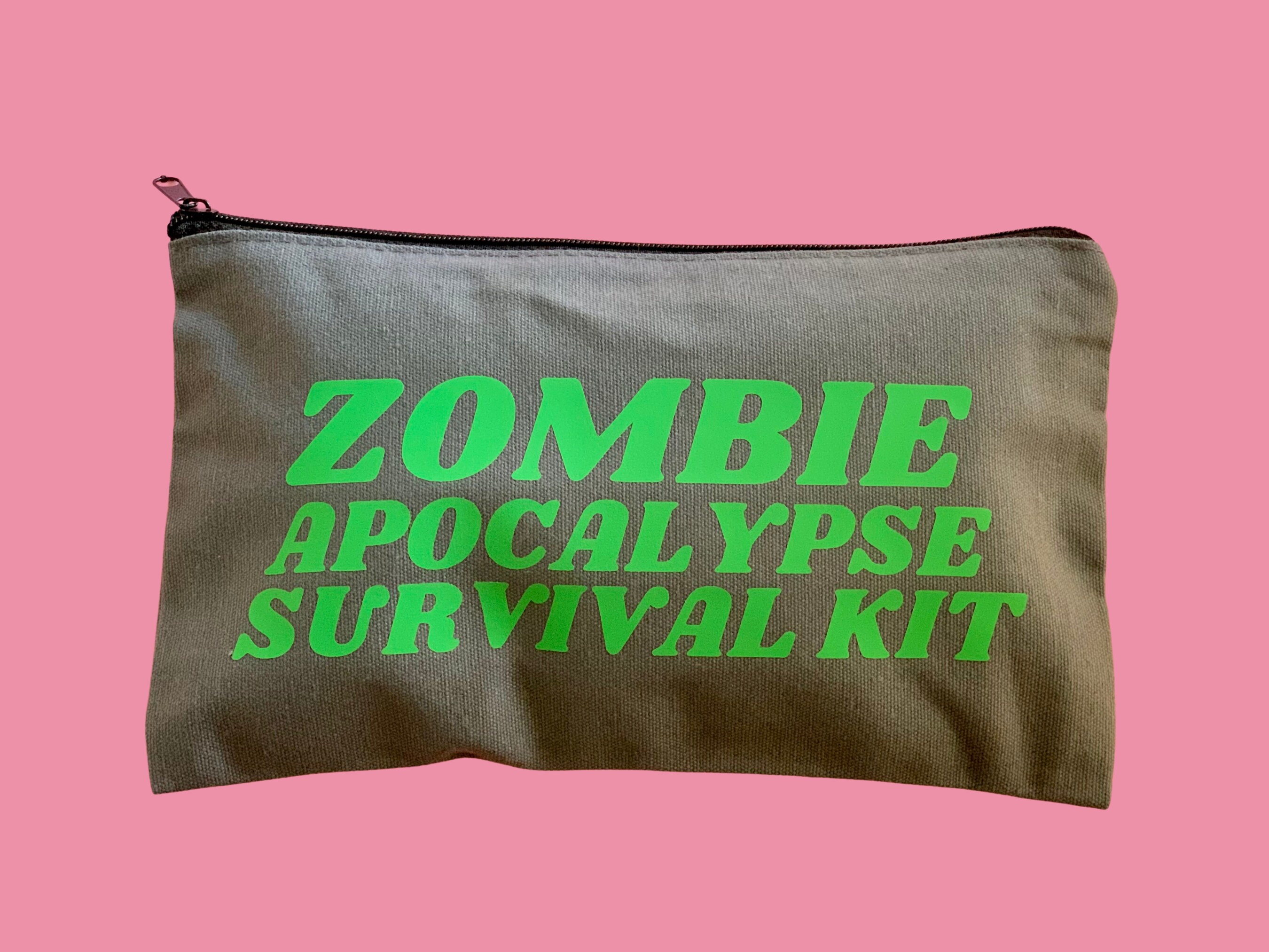 Zombie Survival Kit Sign