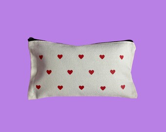 Heart Pencil Case - Etsy