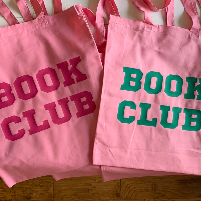 Book Club Tote Bags - Etsy