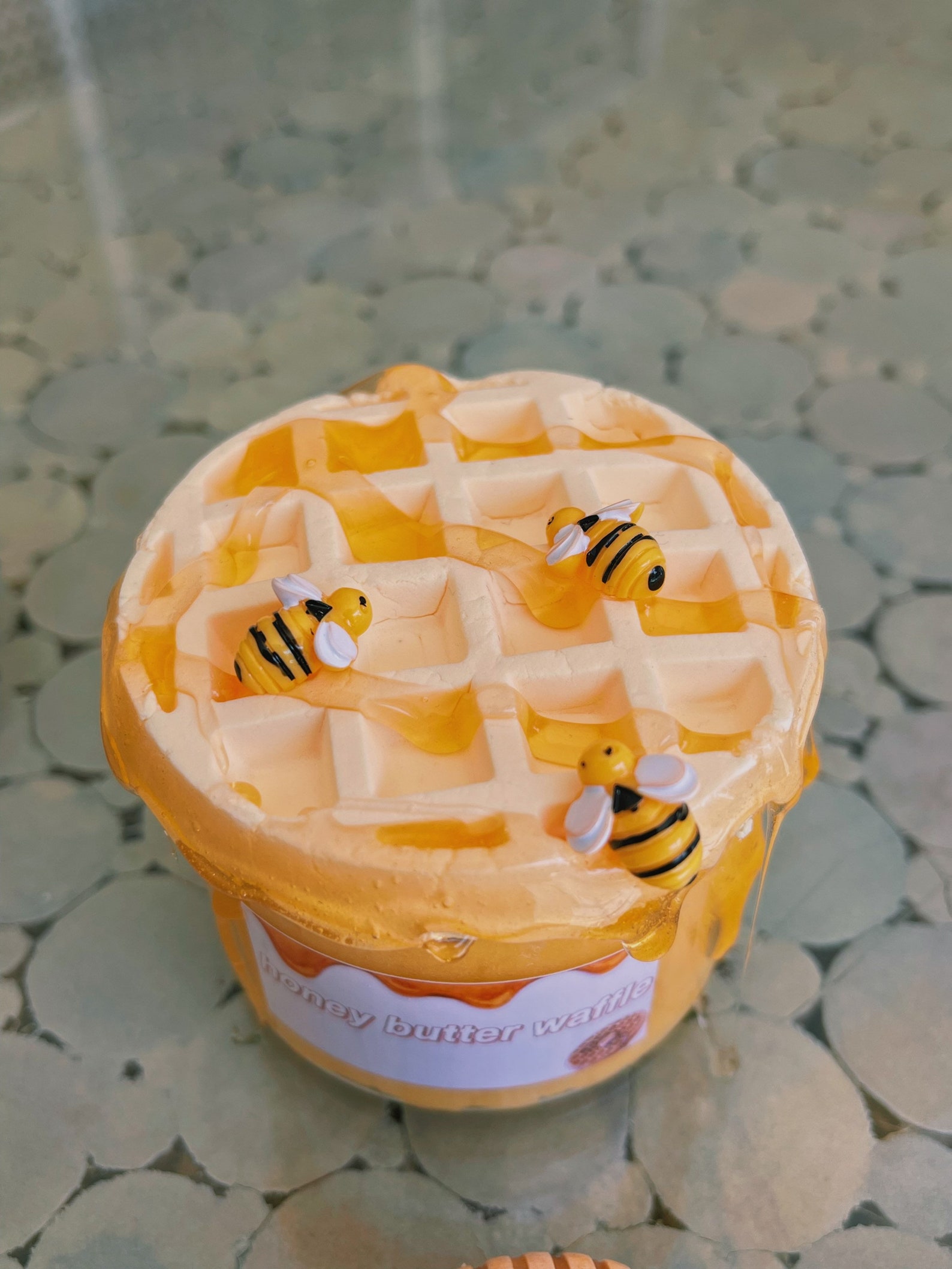 DIY Honey Butter Waffle Scented Slime - Etsy