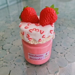 DIY Strawberry Shortcake Scented Slime - Etsy