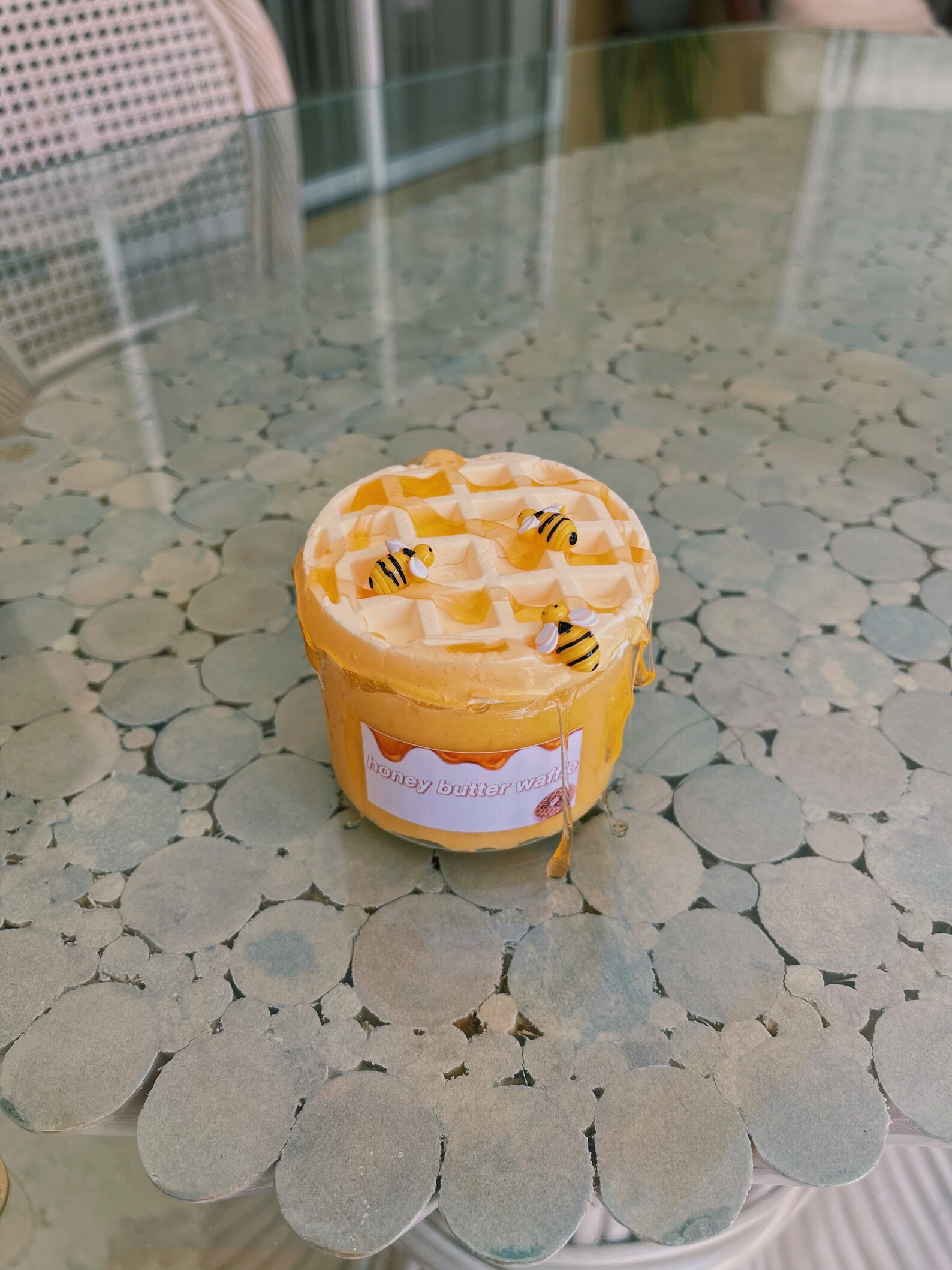 DIY Honey Butter Waffle Scented Slime - Etsy