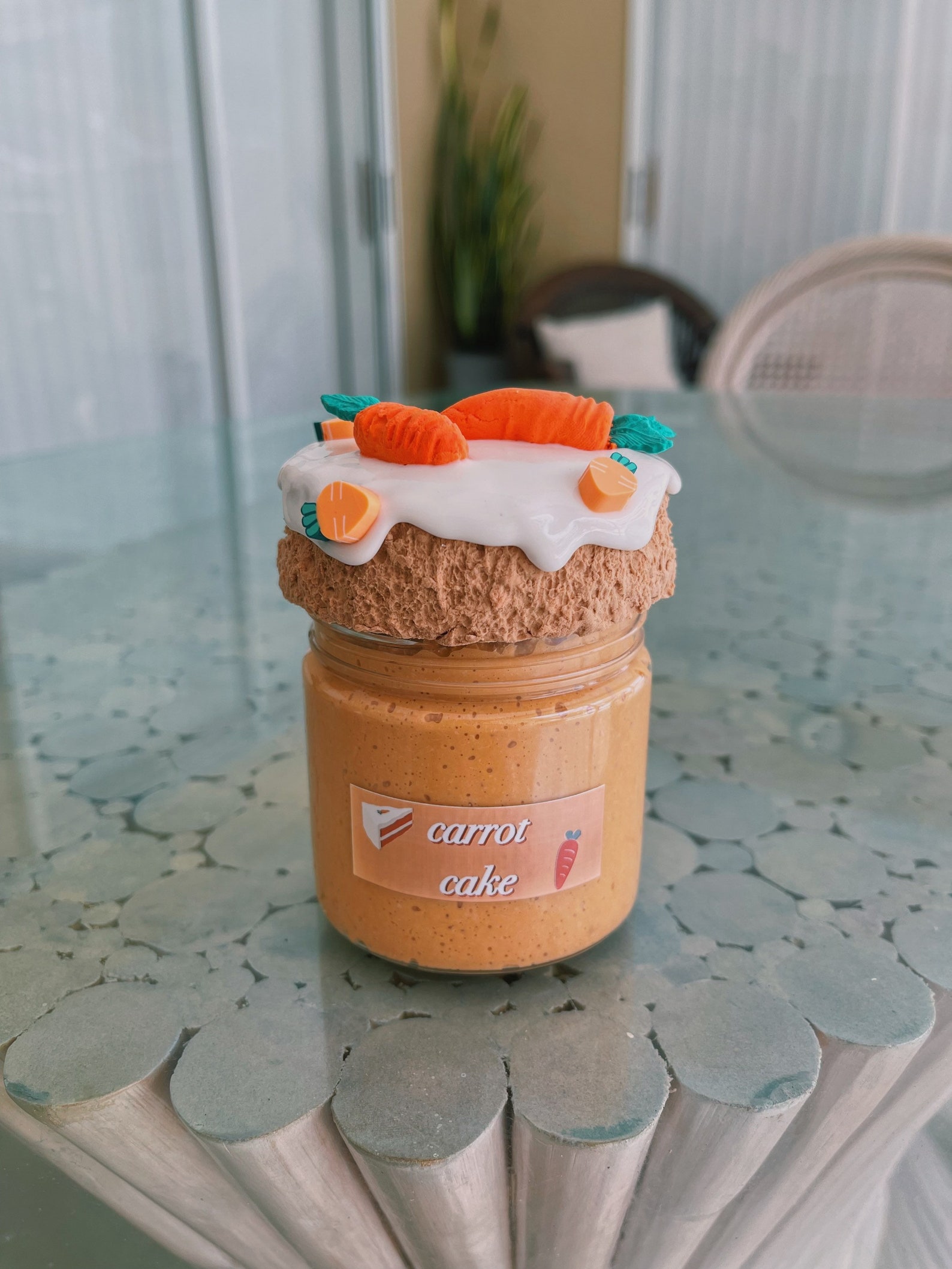 DIY Carrot Cake Scented Slime - Etsy