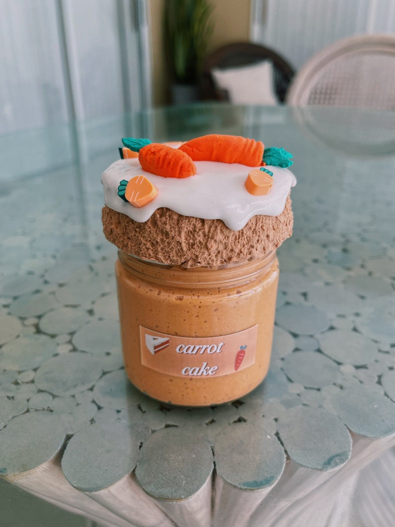 DIY Carrot Cake Scented Slime - Etsy