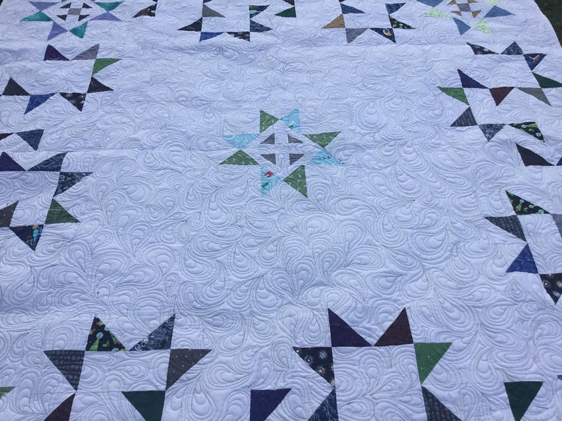 Around the Star Quilt - Etsy