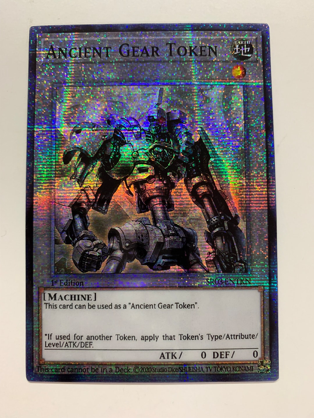 Ancient Gear Token | Super Rare | Orica PROXY - Etsy