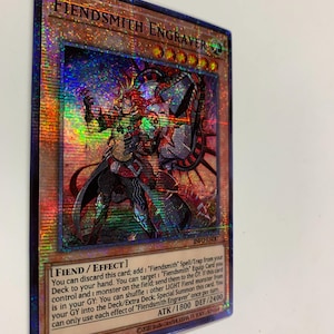 Fiendsmith Engraver | Secret Rare | Orica PROXY - Etsy UK