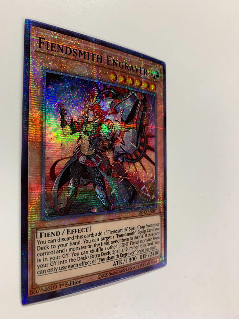 Fiendsmith Engraver | Secret Rare | Orica PROXY - Etsy UK