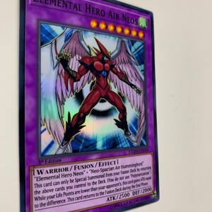 Elemental HERO Air Neos Super Rare Orica PROXY - Etsy