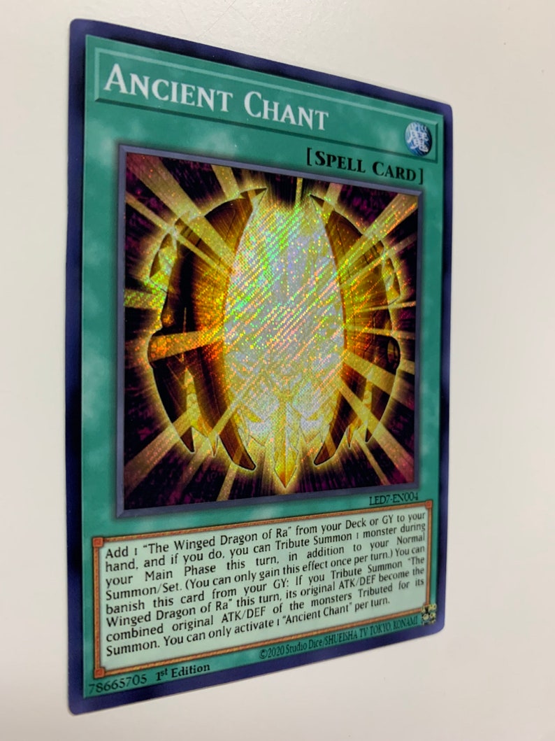 Ancient Chant Secret Rare Orica PROXY | Etsy