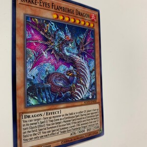 Snake-eyes Flamberge Dragon Secret Rare Orica PROXY - Etsy