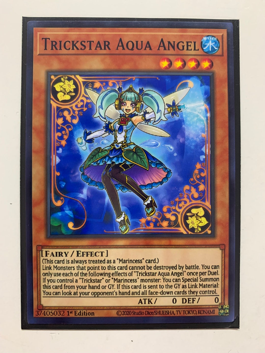 Trickstar Aqua Angel | Super Rare | Orica PROXY - Etsy