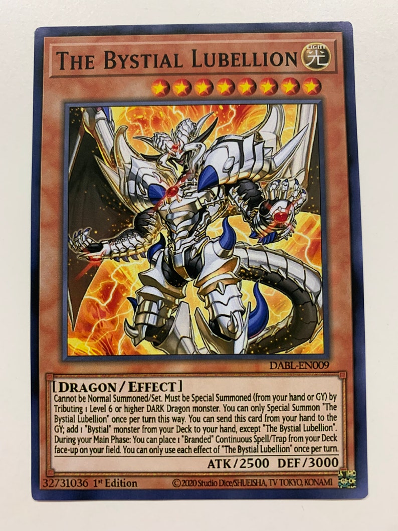 The Bystial Lubellion | Secret Rare | Orica PROXY - Etsy