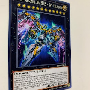 Divine Arsenal AA-ZEUS - Sky Thunder | Secret Rare | Orica PROXY - Etsy