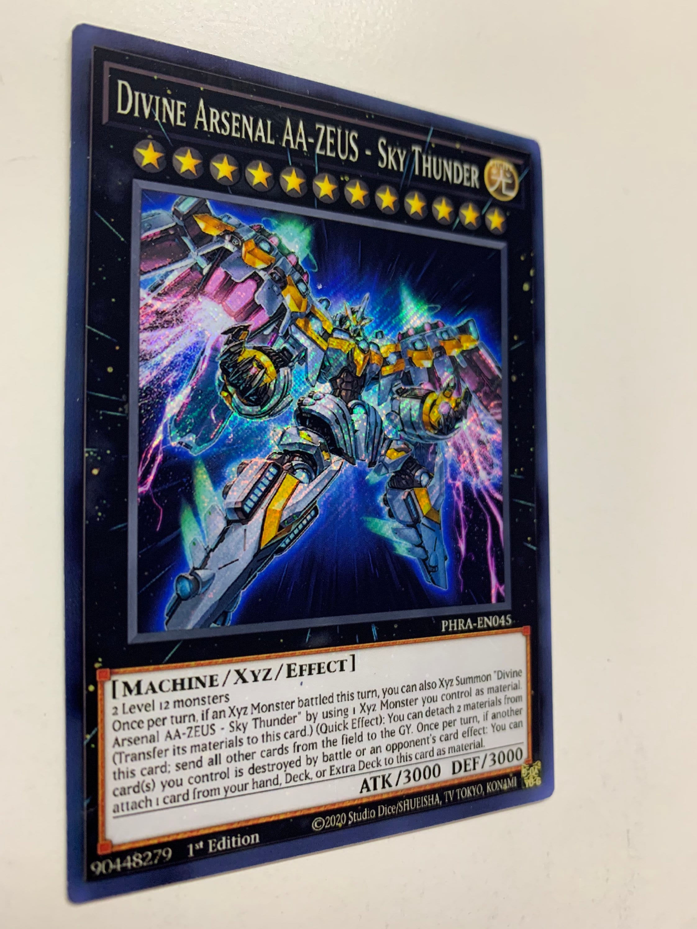 Divine Arsenal AA-ZEUS Sky Thunder Secret Rare Orica - Etsy