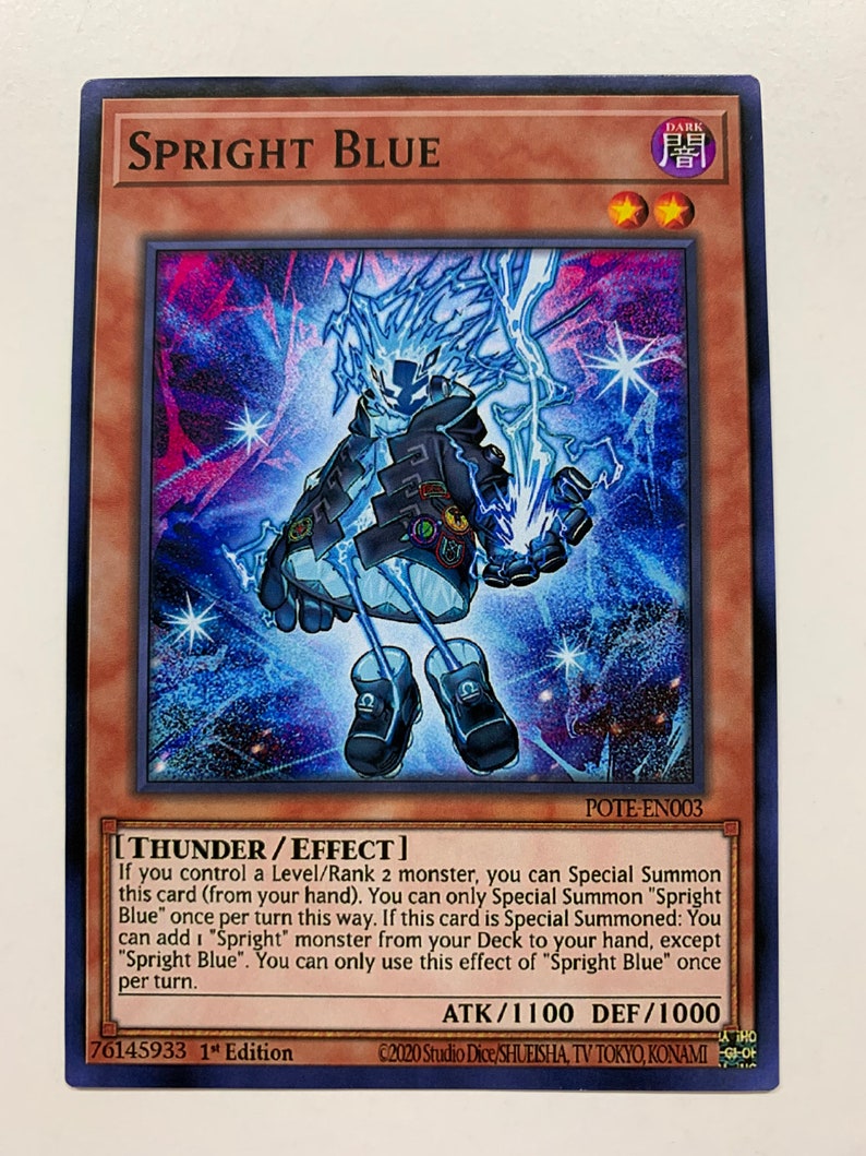 Spright Blue Secret Rare Orica PROXY - Etsy