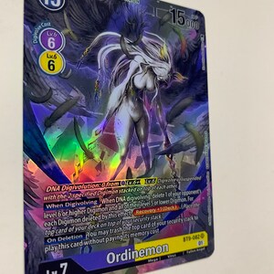 Ordinemon BT9-082 alternate Art FULL HOLO Orica PROXY - Etsy