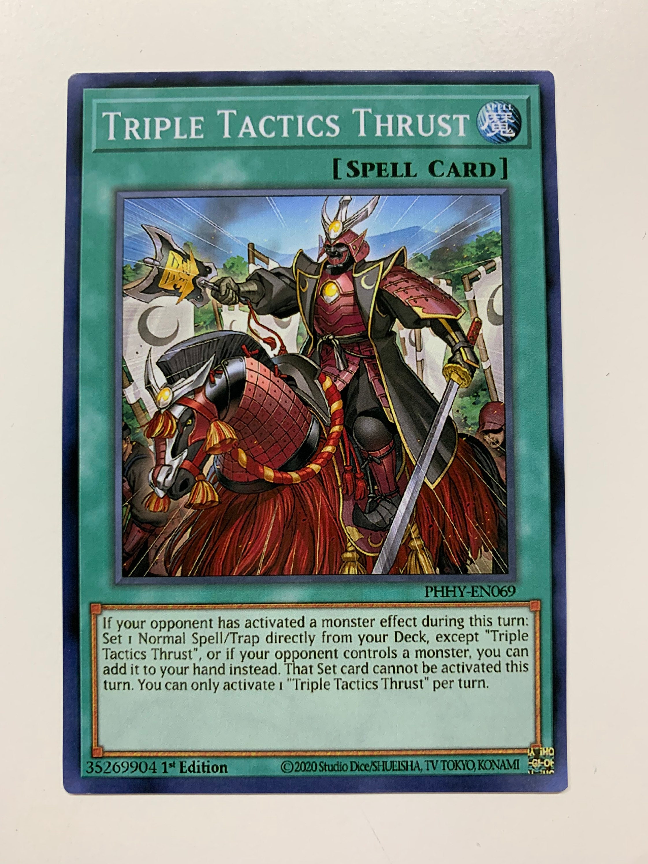 Triple Tactics Thrust Secret Rare Orica PROXY - Etsy Canada