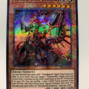 Fiendsmith Engraver | Secret Rare | Orica PROXY - Etsy UK