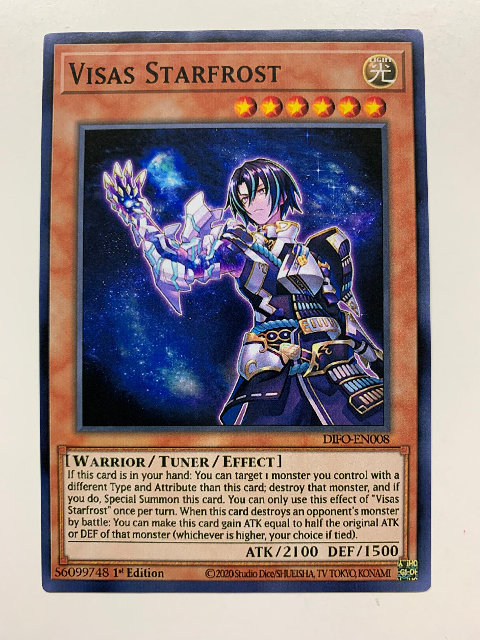 Visas Starfrost Secret Rare Orica PROXY - Etsy Canada
