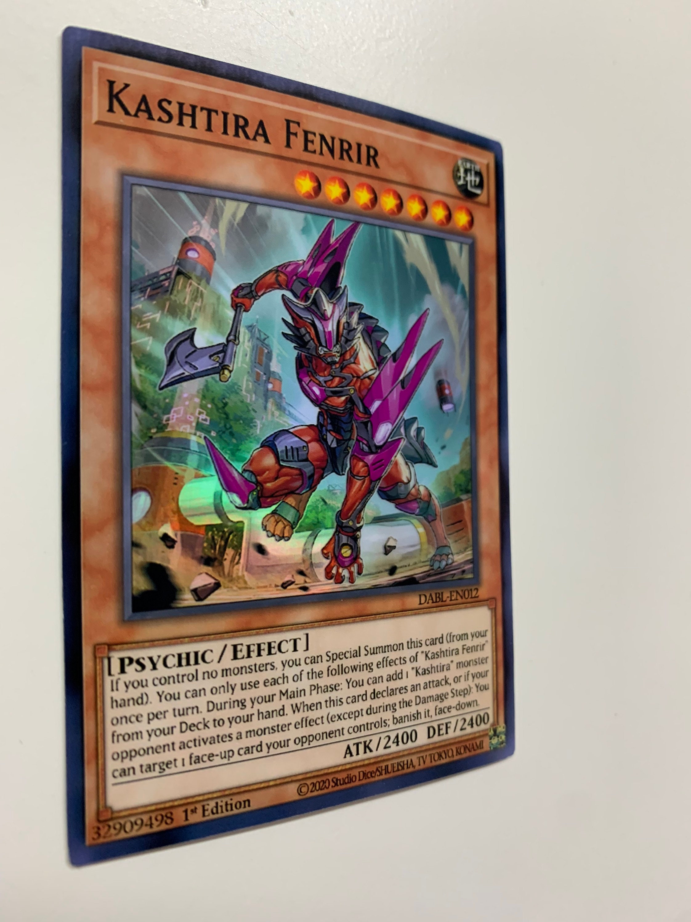 Kashtira Fenrir | Super Rare | Orica PROXY - Etsy Canada