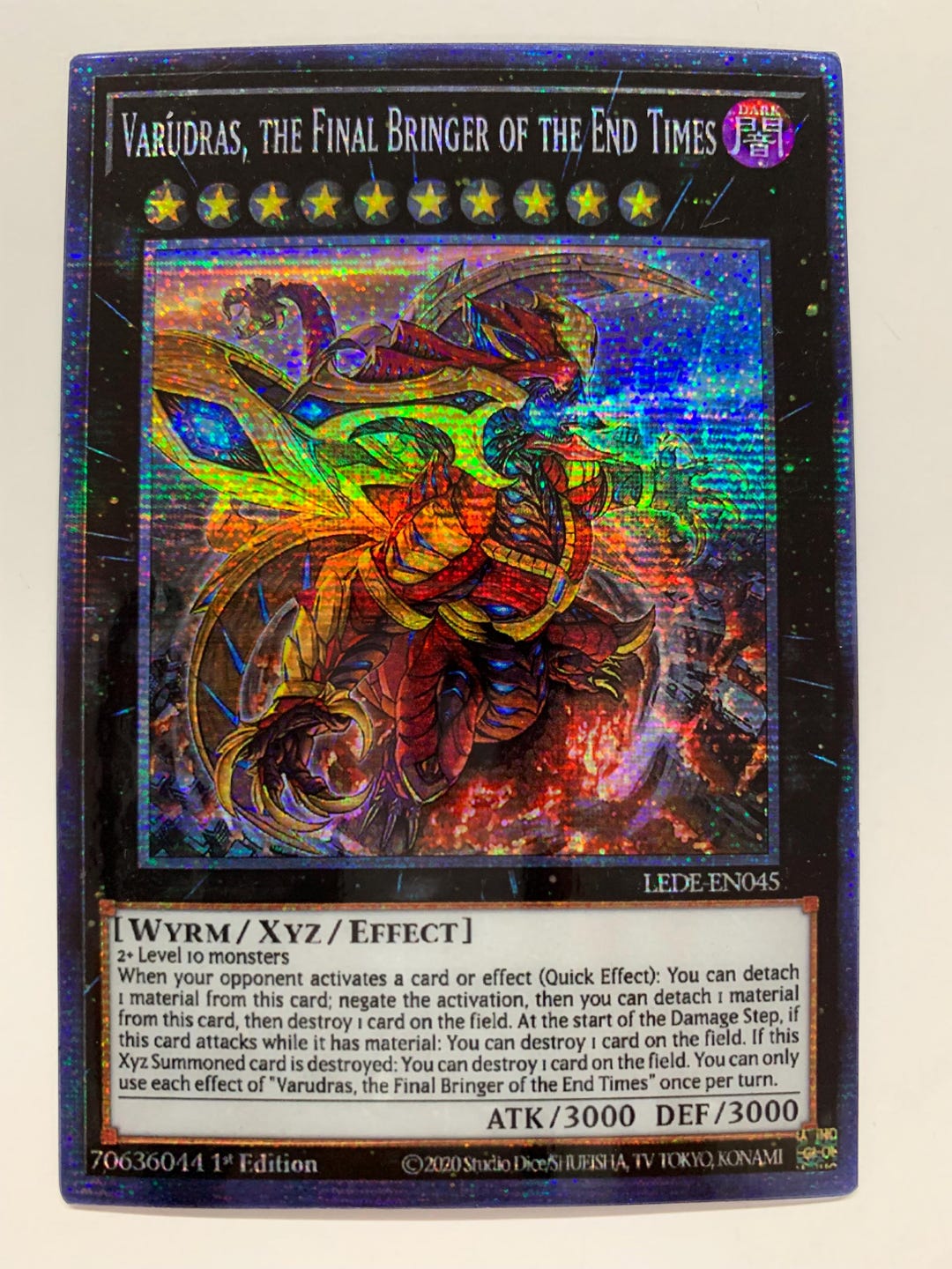 Varudras, the Final Bringer of the End Times | Secret Rare | Orica ...